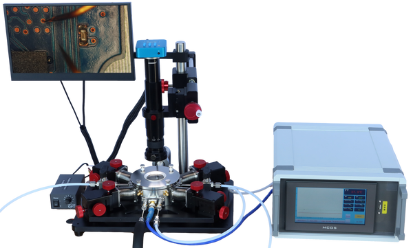 Mini Vacuum Probe System with Temperature Control (-190C to 400C) - RF ...