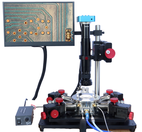 Mini Vacuum Probe System with Temperature Control (-190C to 400C) - RF ...